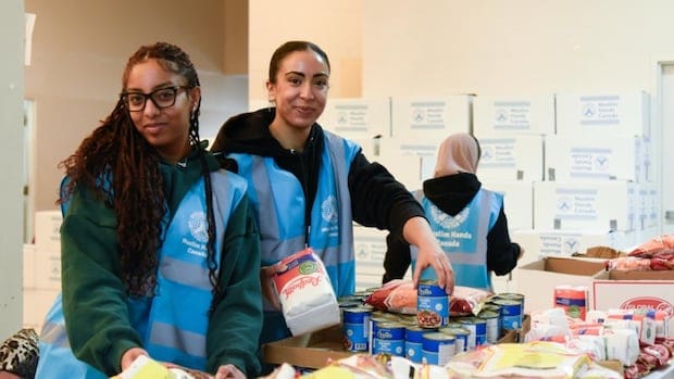 Hamilton charity gives boxes of food to hundreds of families for ...
